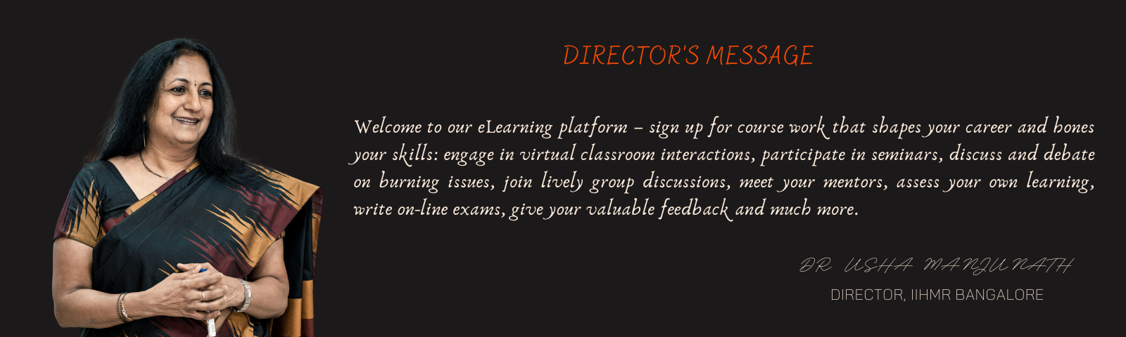 IIHMR E-Learning platform